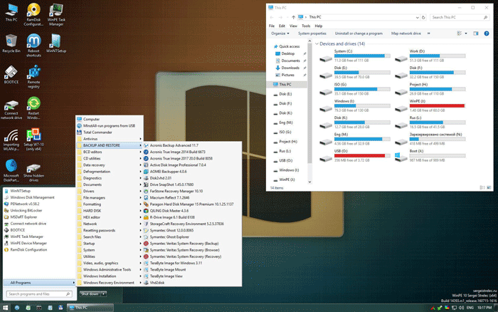 WinPE 11-10-8 Sergei Strelec - Sayro Digital