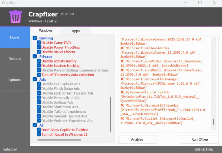 Crapfixer - Sayro Digital